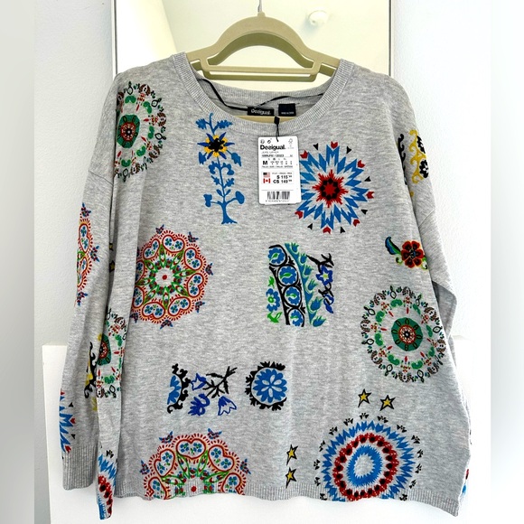 Desigual | Sweaters | Nwt Desigual Sweater 0 | Poshmark